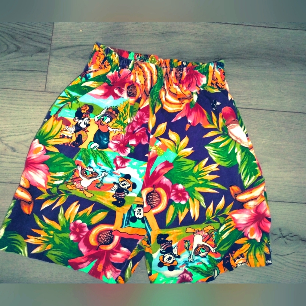 Htf Jerry Leigh Tropical Disney Brand Smocked Waist S… - Gem